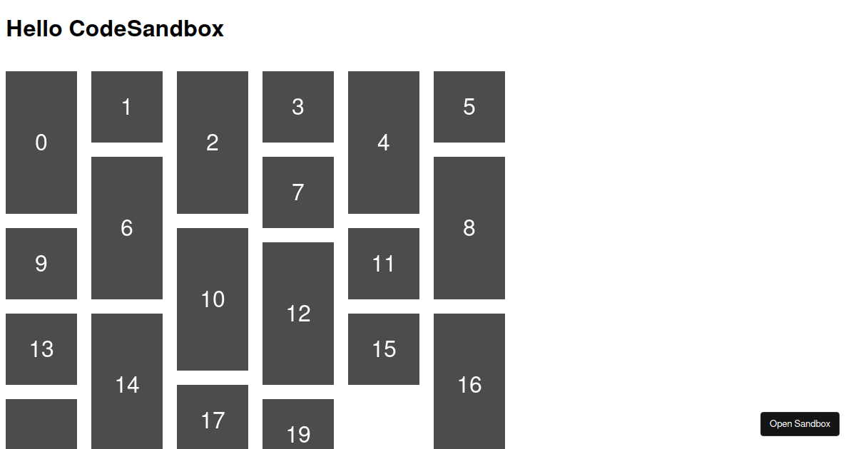 reverent-goldwasser-inrls - Codesandbox