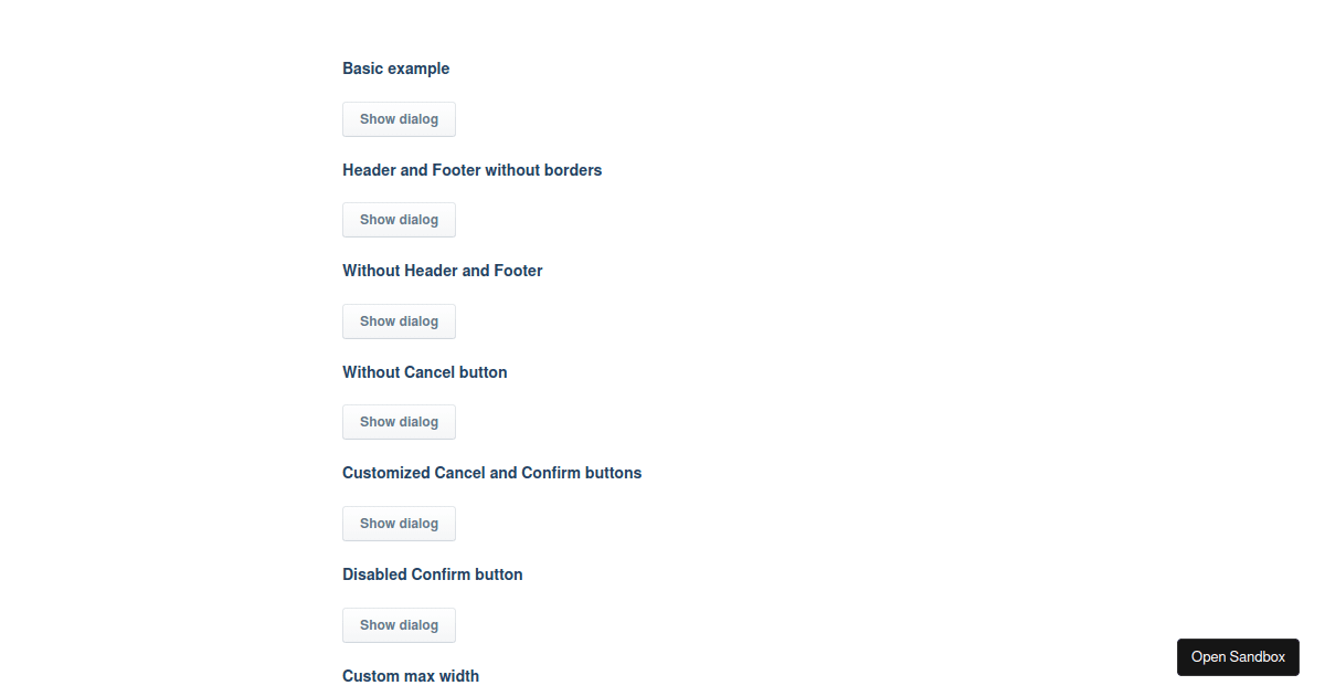 @smashing/dialog - Codesandbox