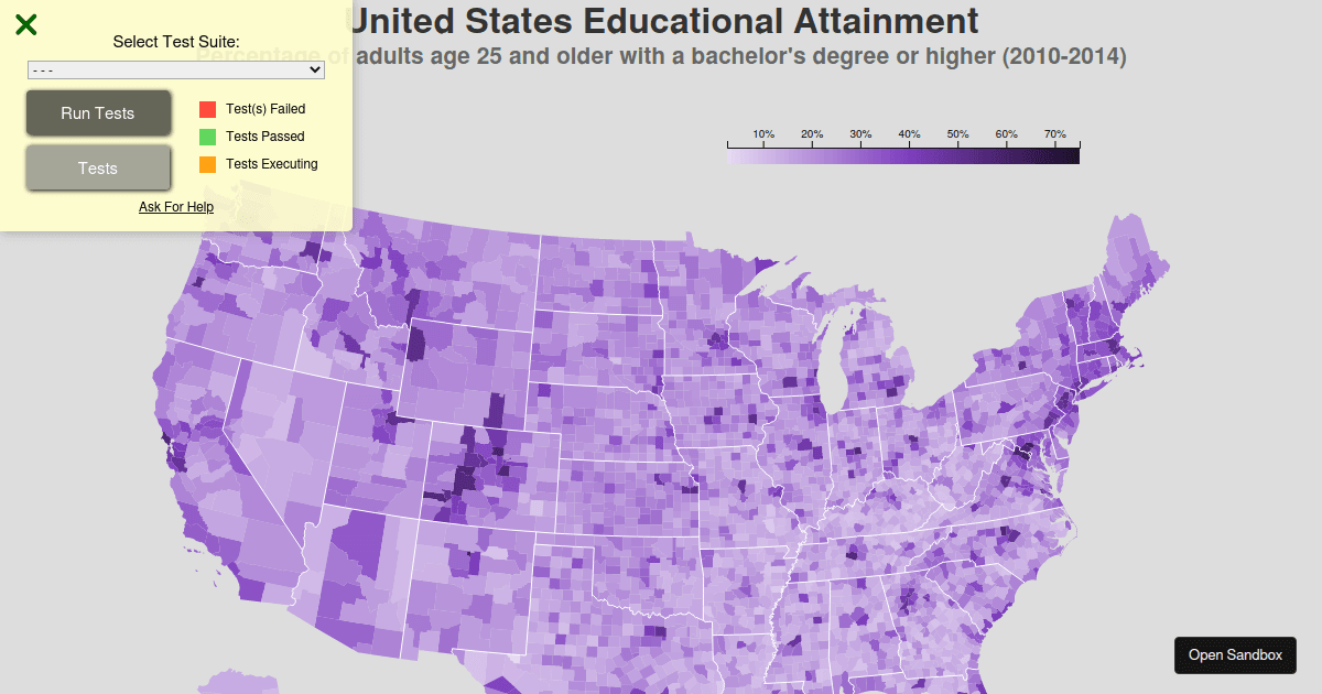 choropleth-map - Codesandbox