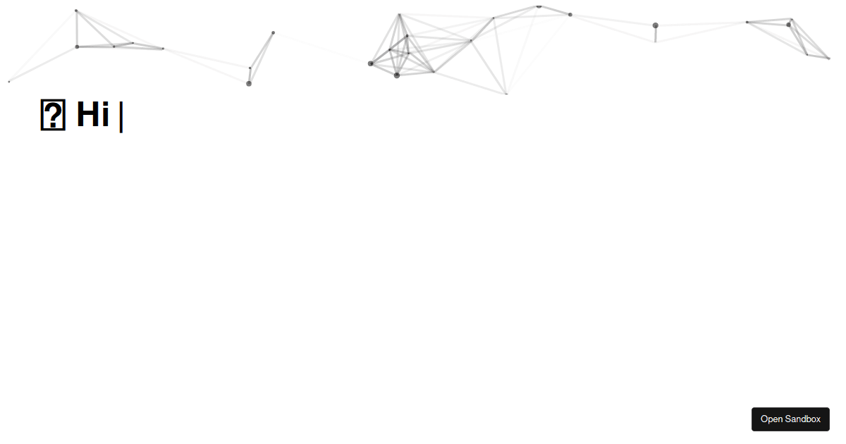 Readme Intro Codesandbox