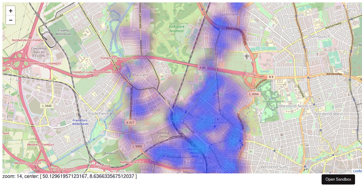 Heatmap - Codesandbox