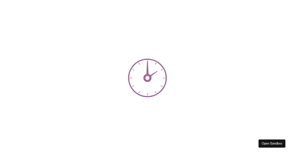 loading-clock - Codesandbox