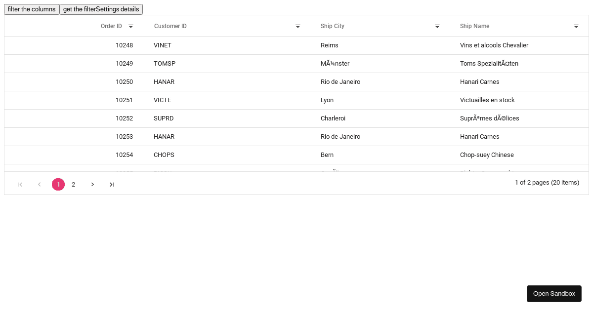 Vue Template Codesandbox
