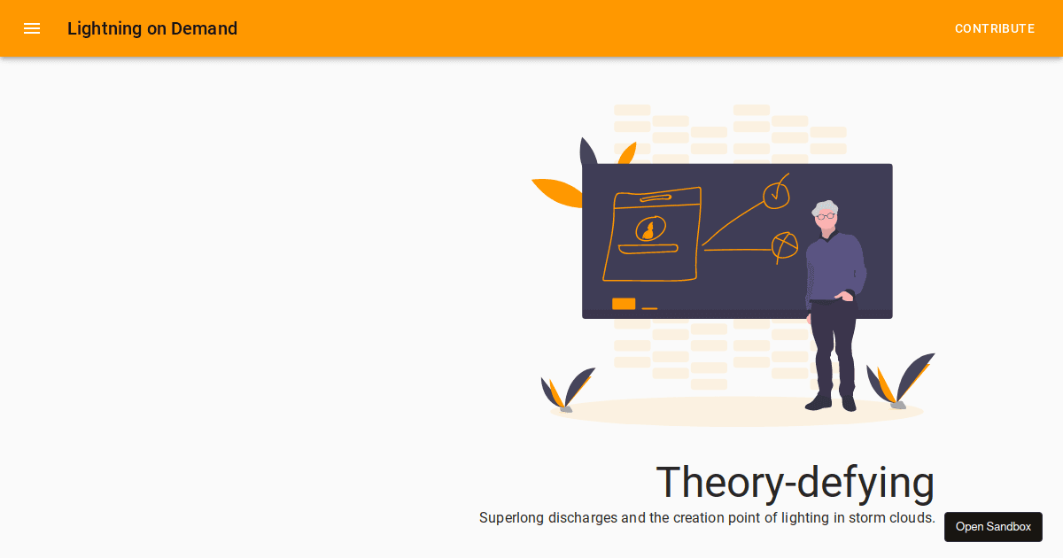 Lightning on Demand - Codesandbox