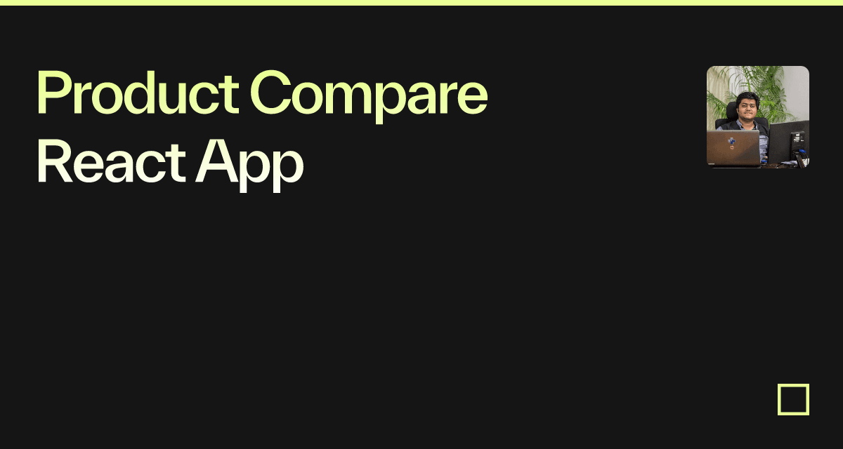 Product Compare React App Codesandbox