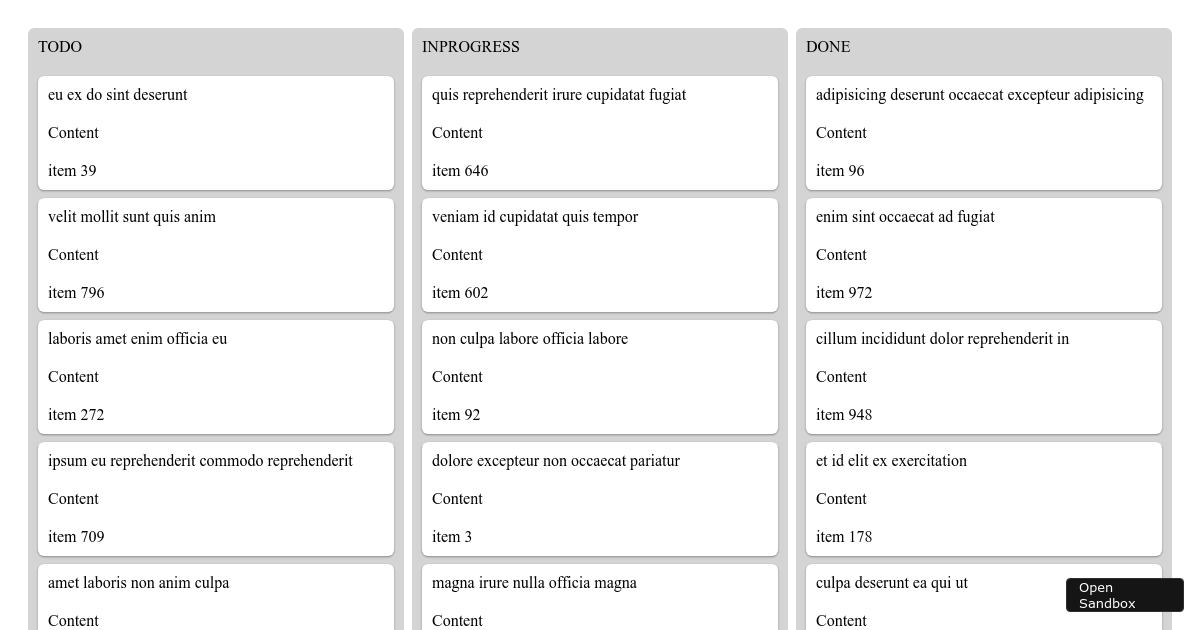 react_dnd - Codesandbox