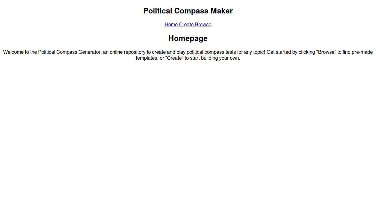 Political-Compass-Generator - Codesandbox