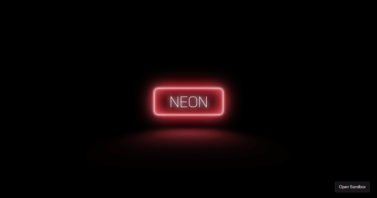 Neon button - Codesandbox