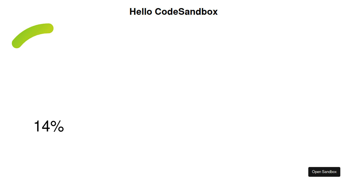 gradient-progress - Codesandbox
