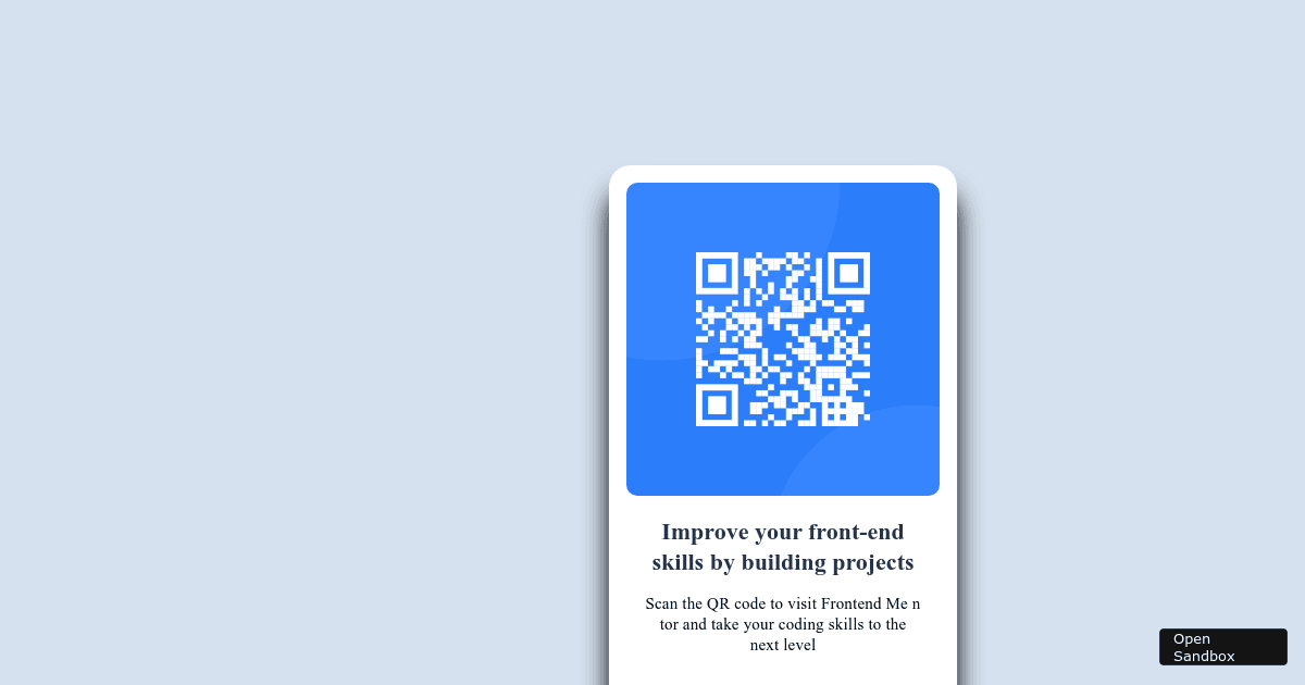 qr-code-card - Codesandbox