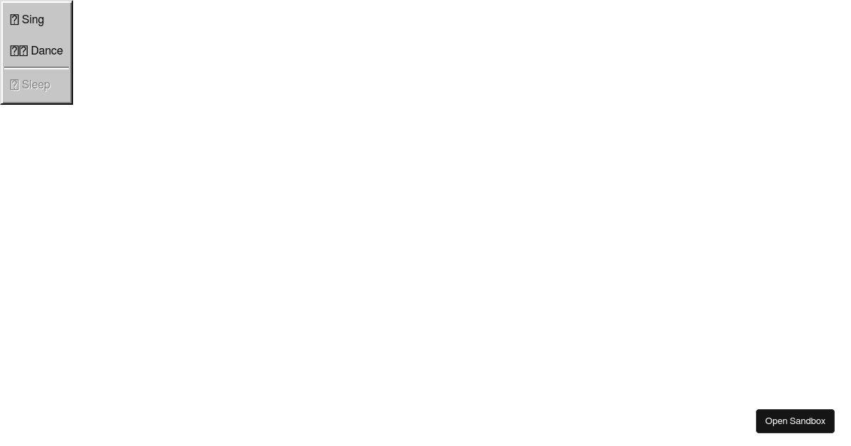 React95 template - Codesandbox