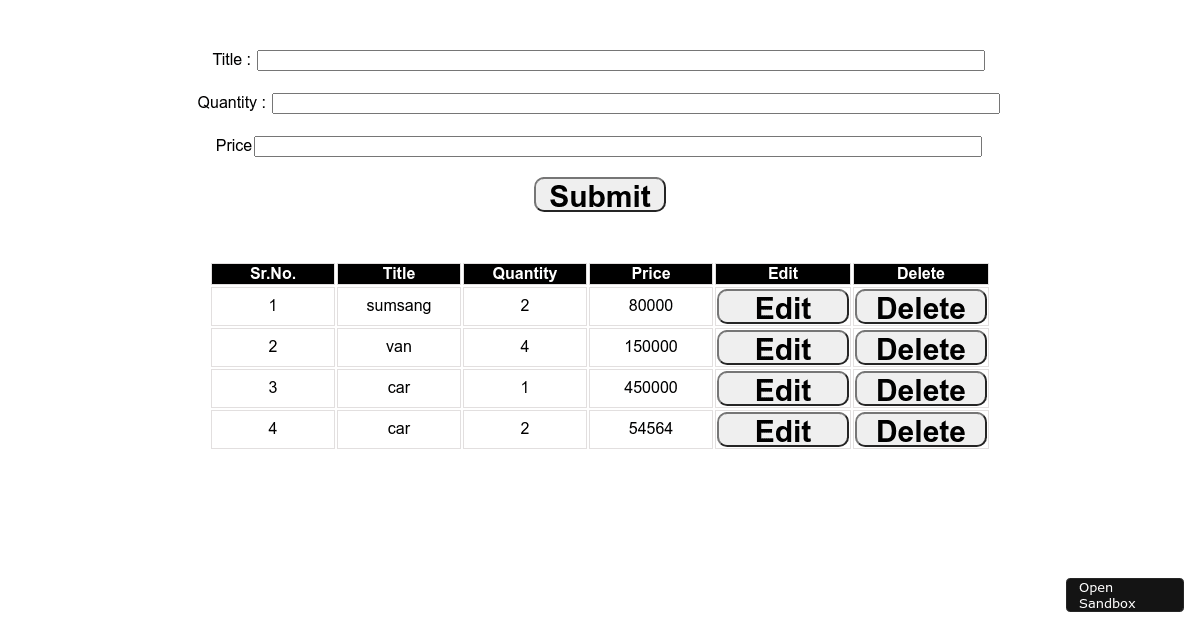 Task-List - Codesandbox