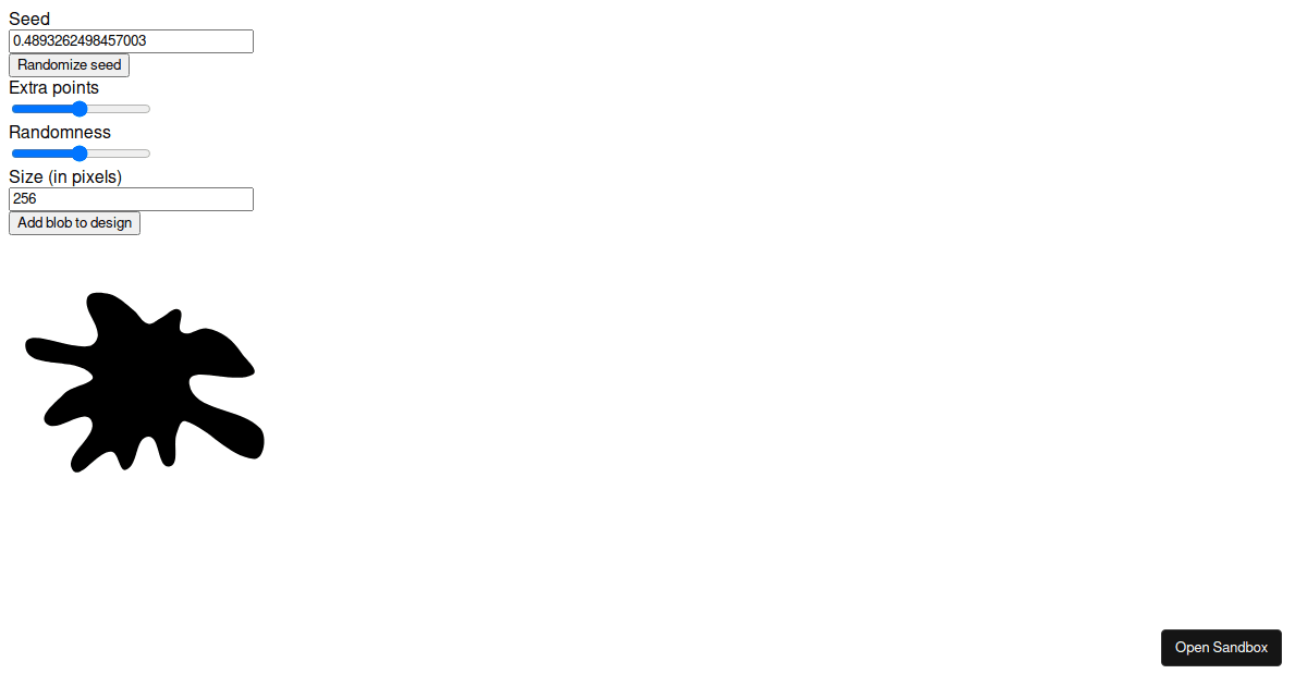 blob-maker-advanced - Codesandbox