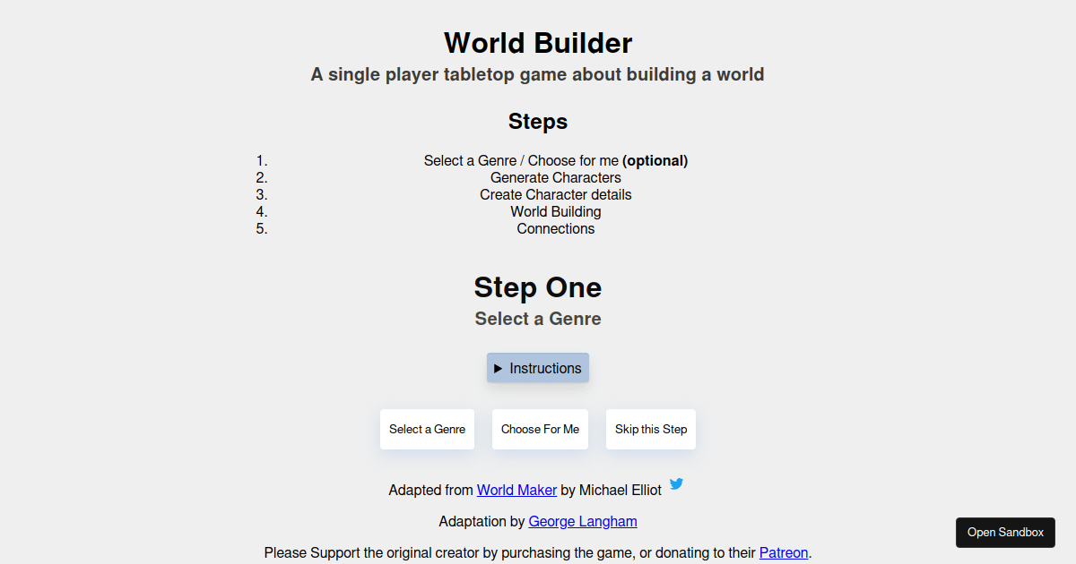 world-maker - Codesandbox