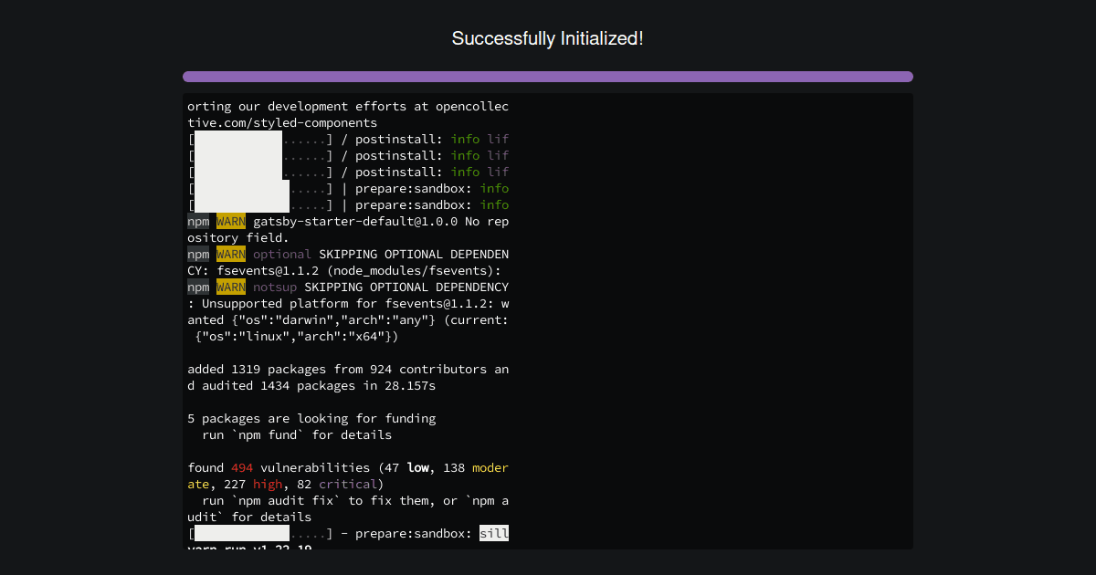 gatsby-starter-default - Codesandbox