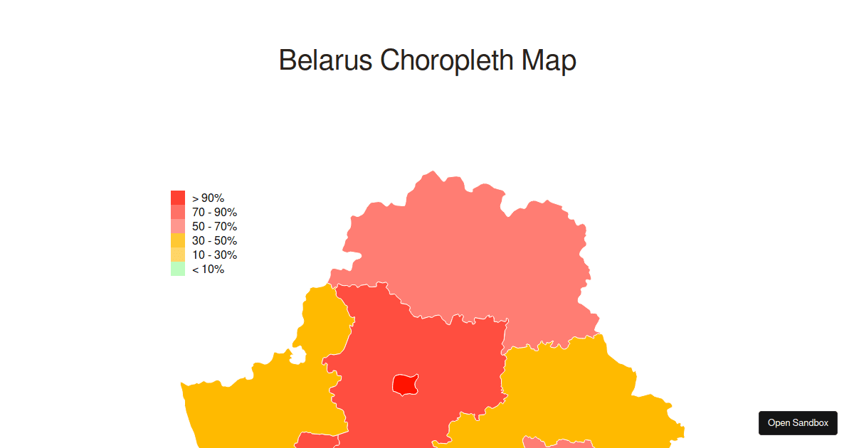 D3 Choropleth Map Codesandbox