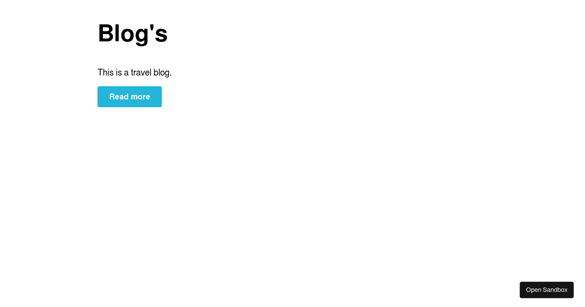 blog-redux - Codesandbox
