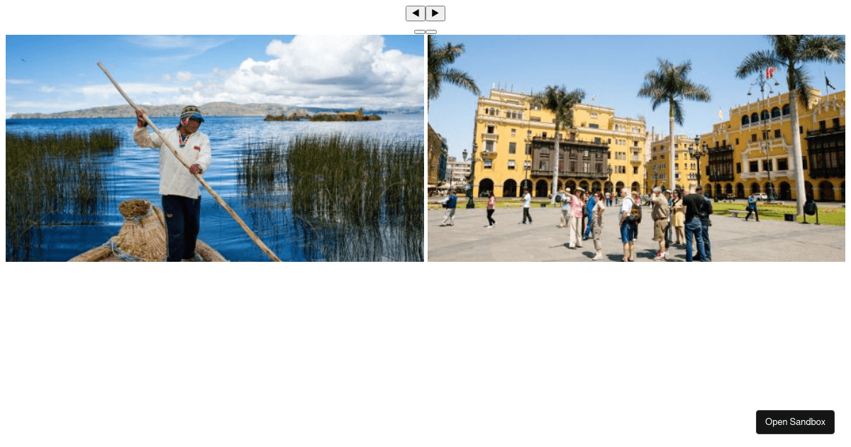Test Tiny Slider React Forked Codesandbox