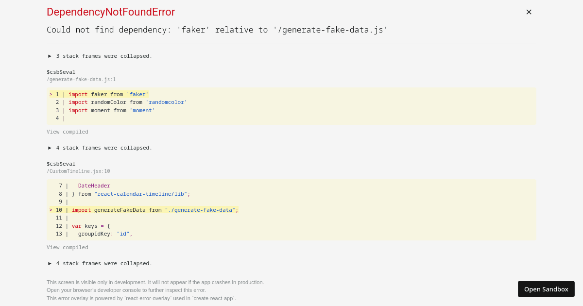 Timeline Demo - Sticky header (forked) - Codesandbox