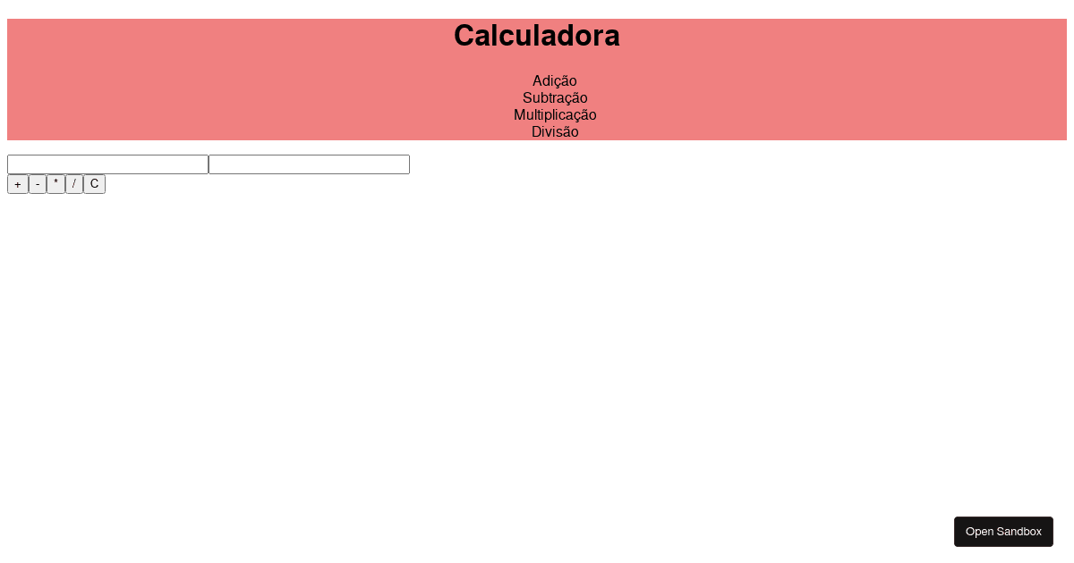 desafio-react-02-calculadora - Codesandbox desafio-react-02-calculadora - Codesandbox