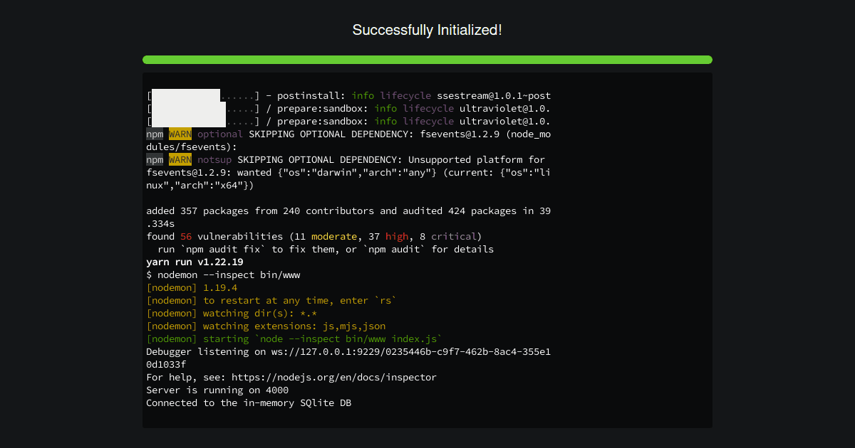 Ultraviolet (forked) - Codesandbox