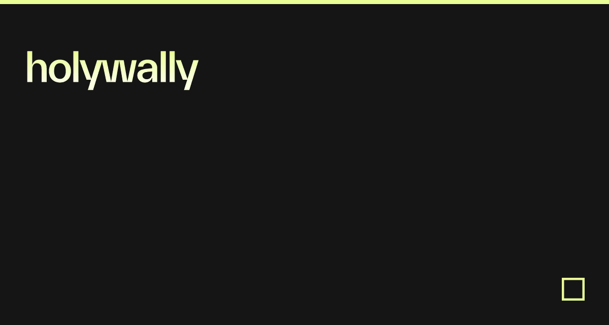 holywally - Codesandbox