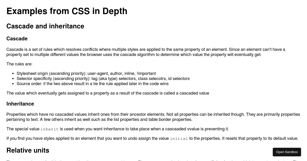 css-in-depth-example - Codesandbox