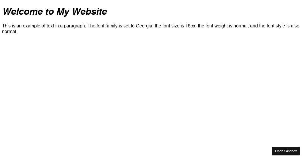 css-fundamentals text-styles challenge-3 solution - Codesandbox css-fundamentals text-styles challenge-3 solution - Codesandbox