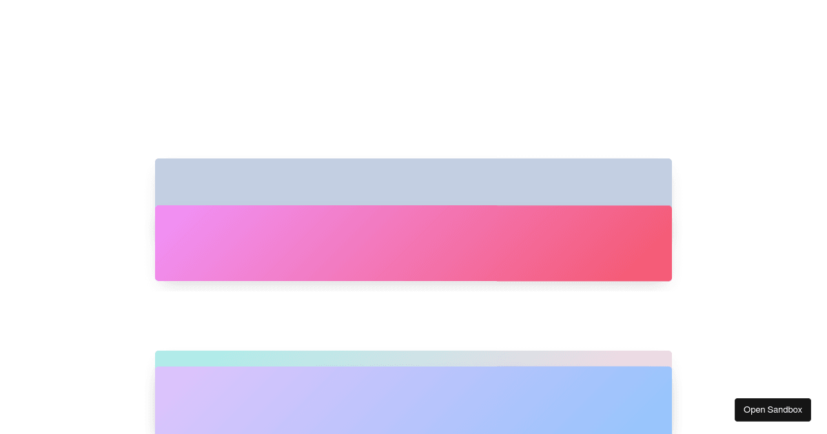Spring List Reordering Codesandbox