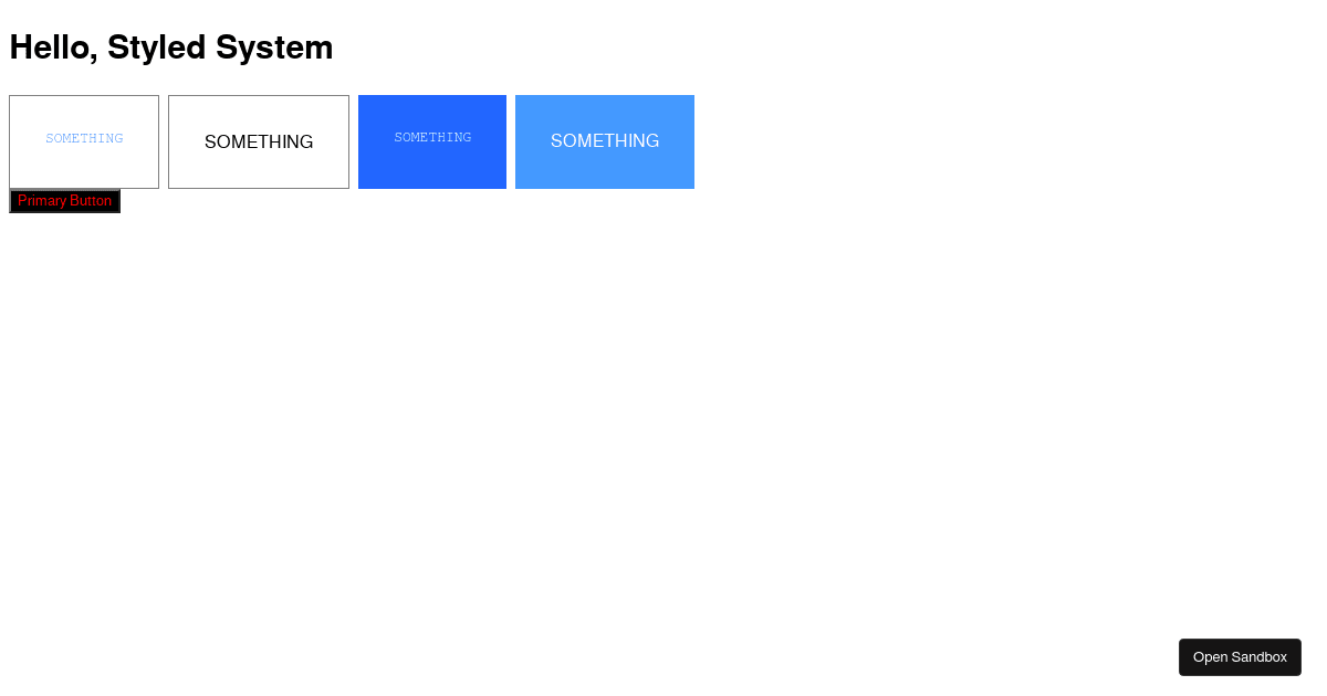 styled-system-ui - Codesandbox