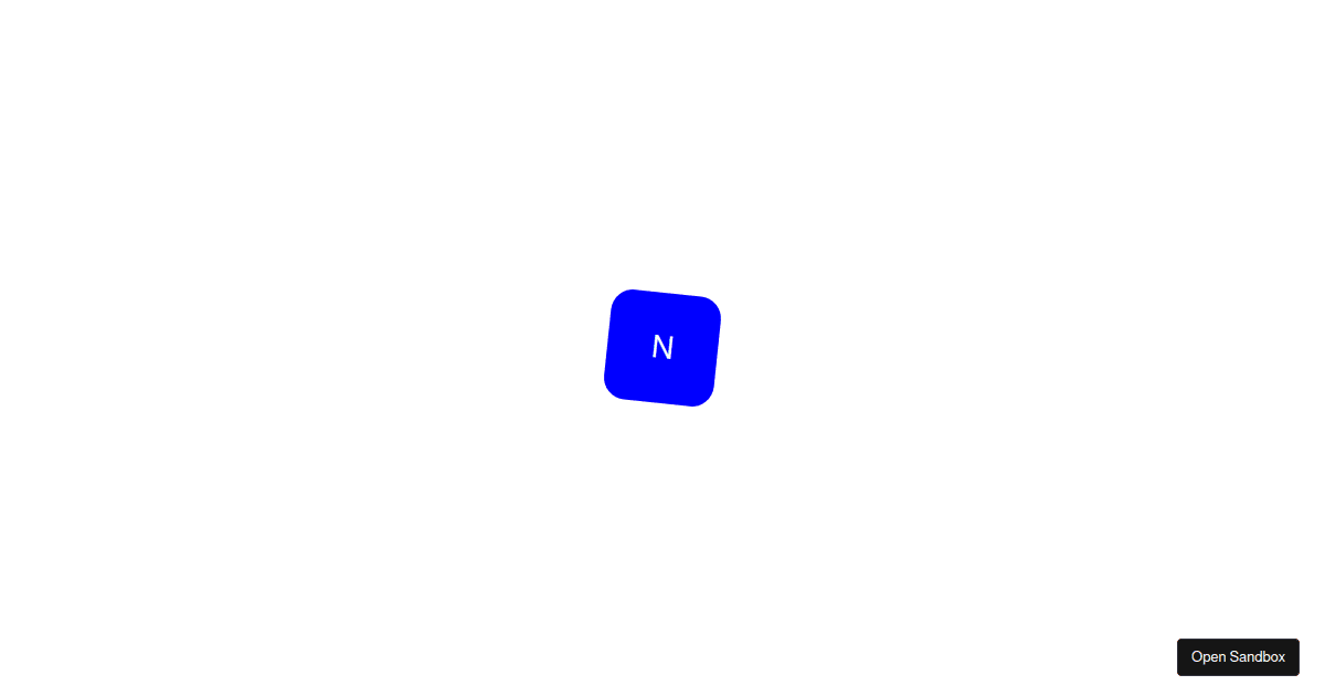 Shaking App React Native Codesandbox