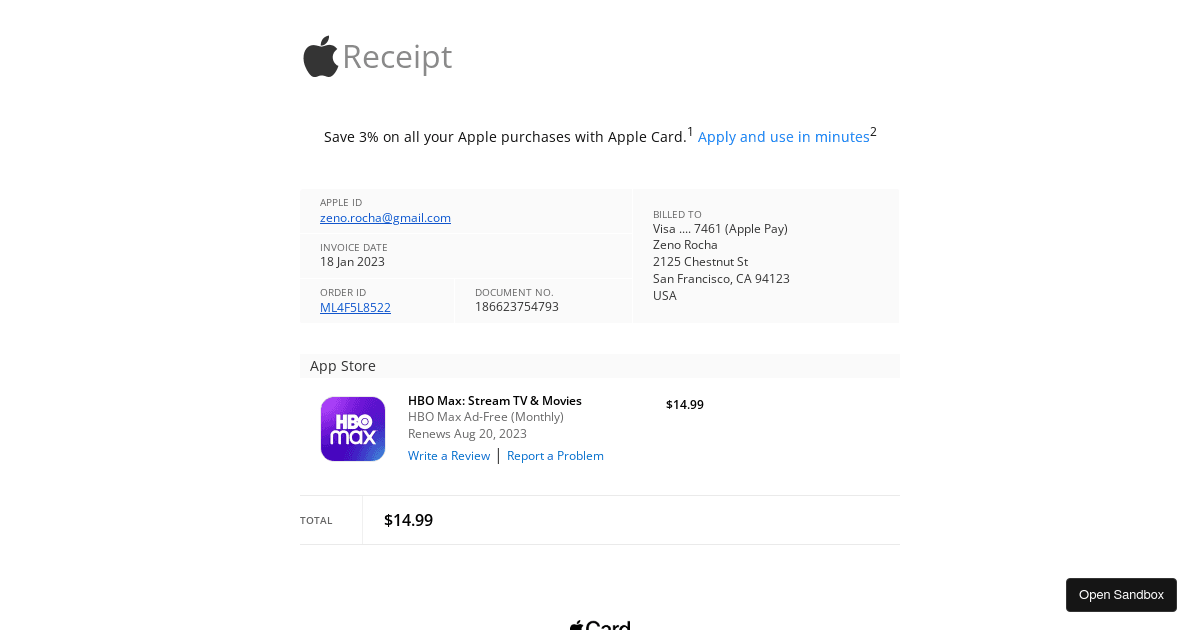 React Email - Codesandbox