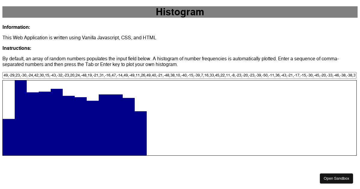 pshmulevich/javascript-histogram - Codesandbox pshmulevich/javascript-histogram - Codesandbox