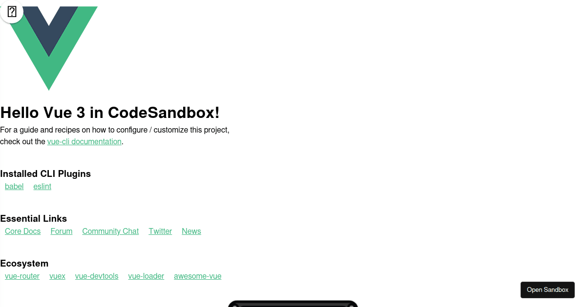 Spotify-App (Vuetify) - Codesandbox