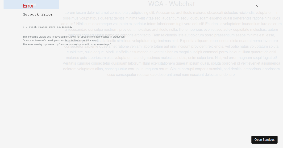 client.wca.webchat - Codesandbox