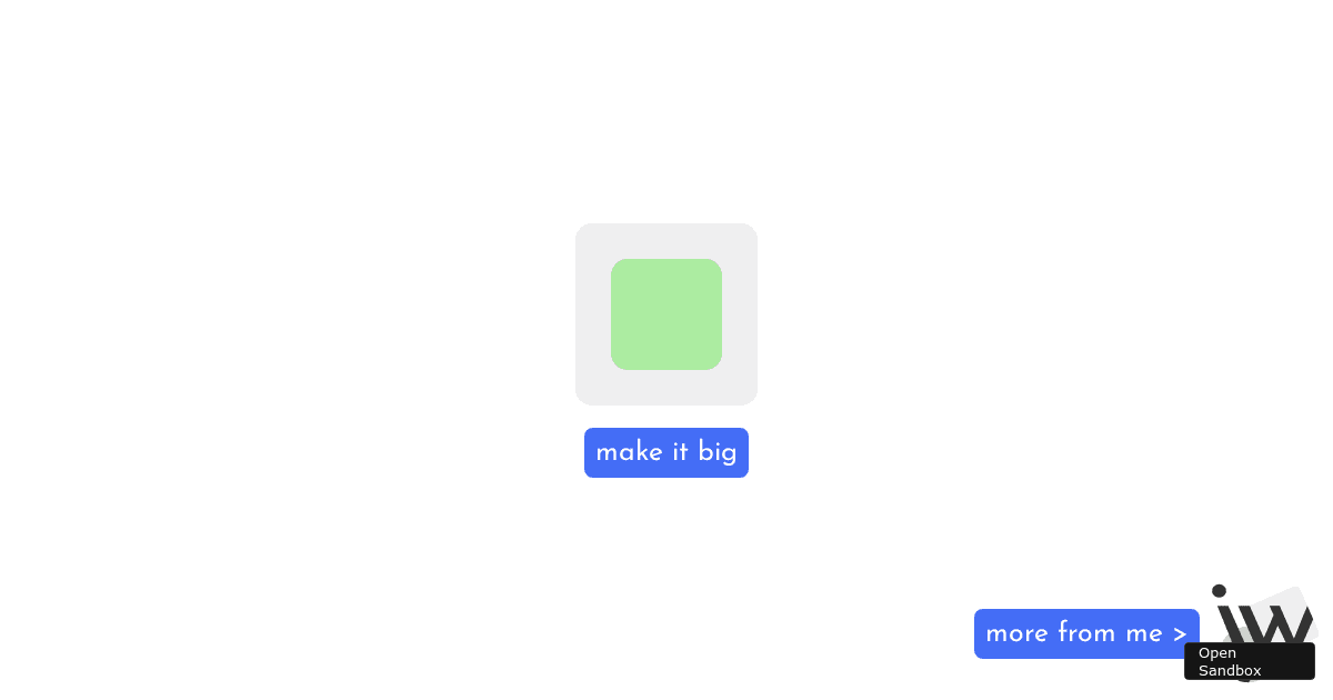 Framer Motion Animate Width And Height Animate Prop Codesandbox 9038