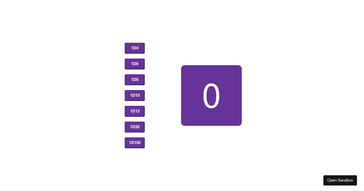 dice-roller-react - Codesandbox