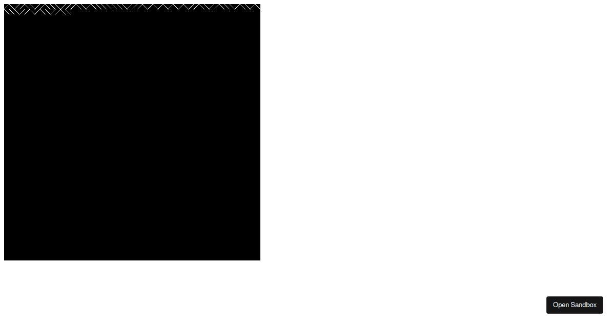 P5js React Codesandbox