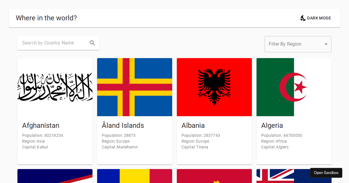 rest-countries-filter-search (forked) - Codesandbox rest-countries-filter-search (forked) - Codesandbox