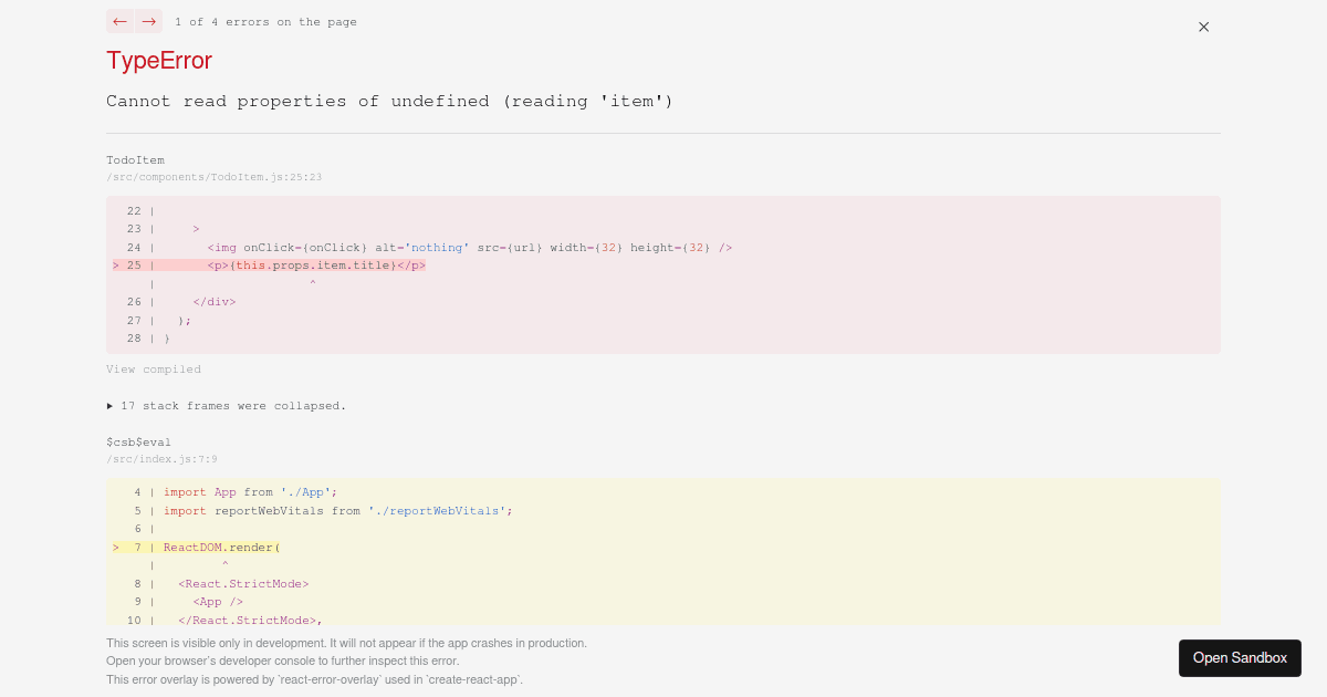 Ls25 Functional Stateless Component Codesandbox