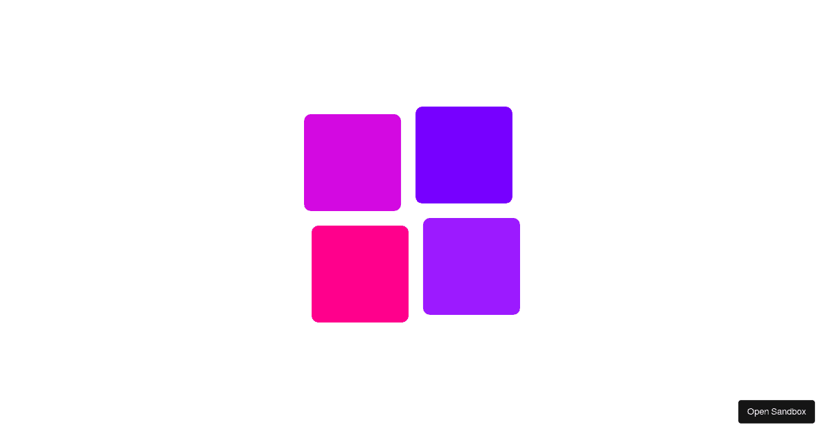 Framer Motion: Reorder animation - Codesandbox