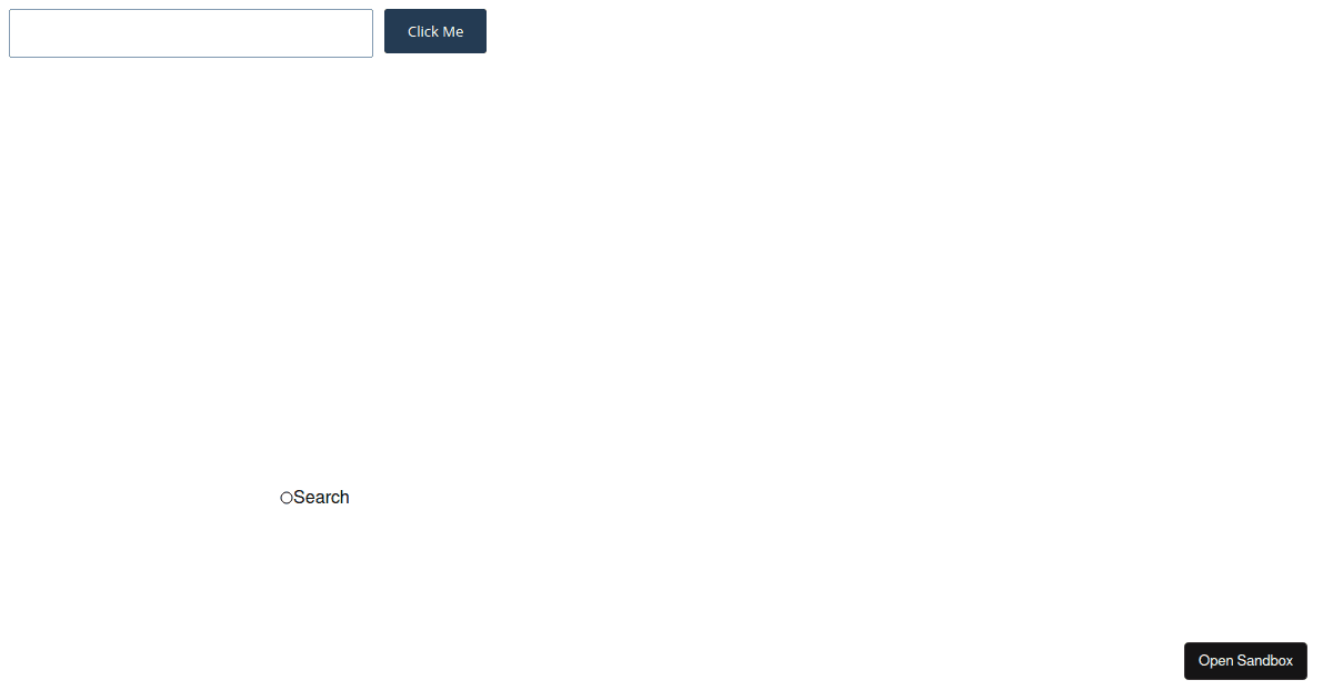 interview code - Codesandbox