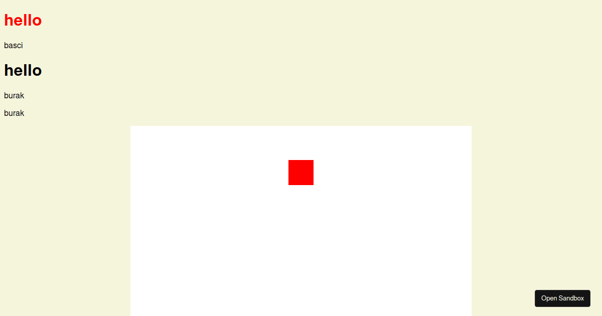 Workspace image tryout - Codesandbox
