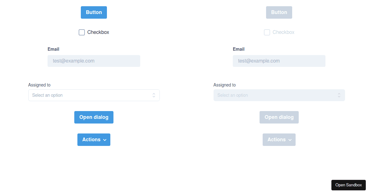 Tailwind React Aria (forked) - Codesandbox