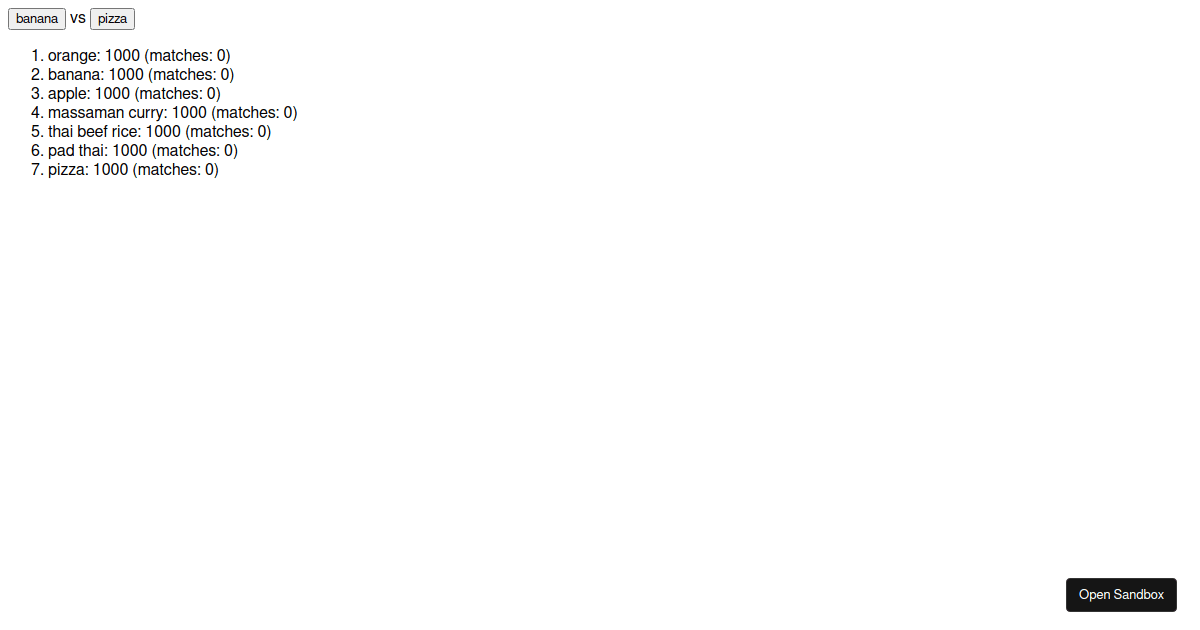 elo-comparison - Codesandbox