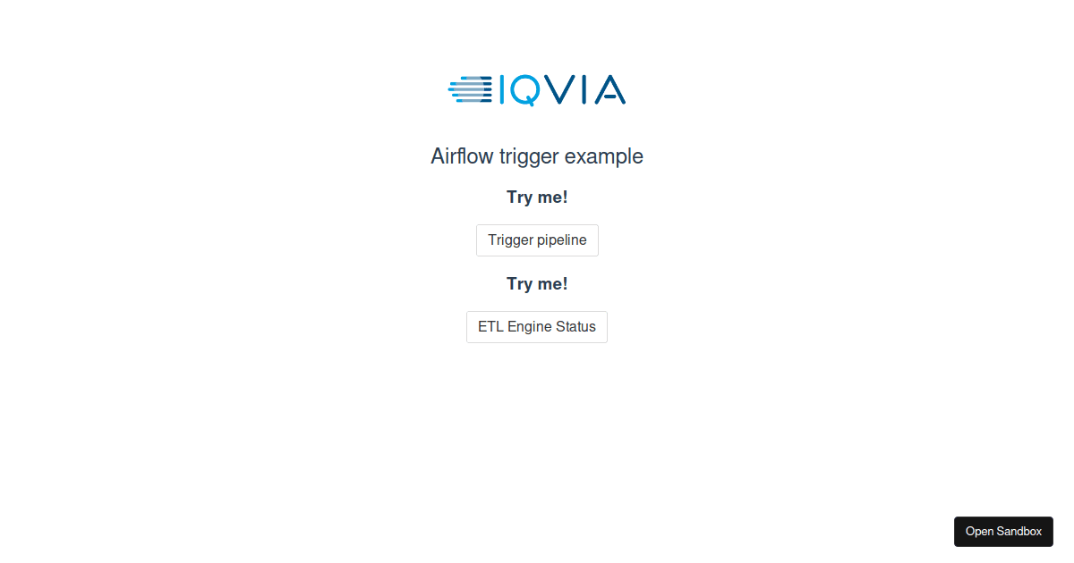 Airflow Trigger 1 Codesandbox