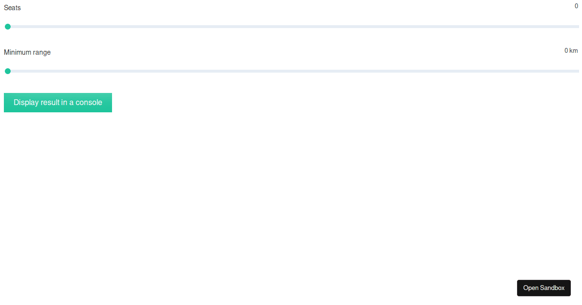 RFC - Slider - Codesandbox