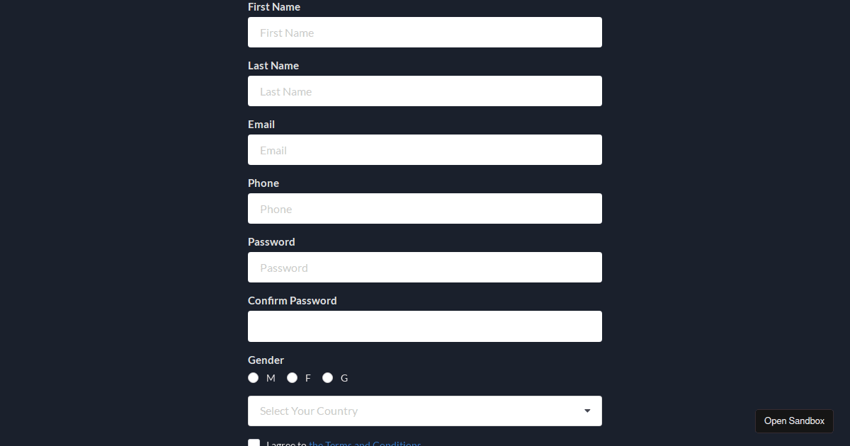formik-sematic-ui-react-example - Codesandbox