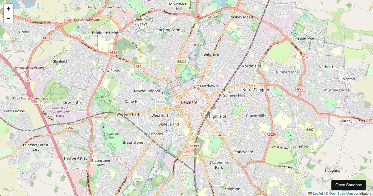 leighhalliday/leaflet-clustering - Codesandbox