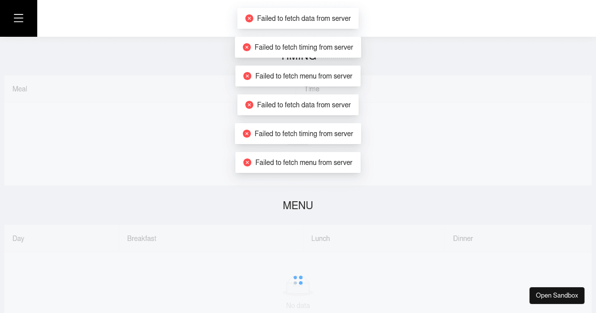 mess-management-system - Codesandbox